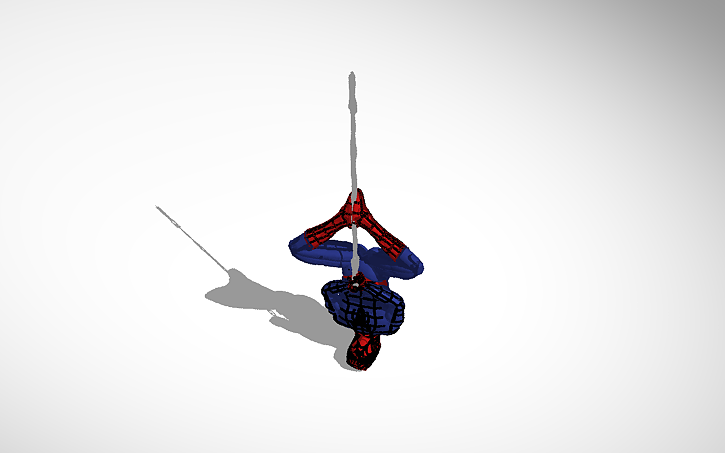 3D design Spiderman - Tinkercad