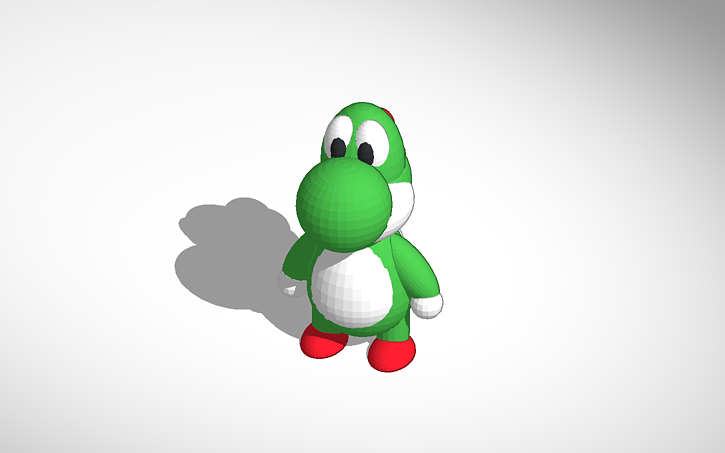 3D design YOSHI :) - Tinkercad