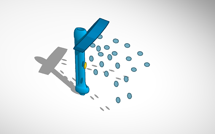 3D design Water Efficient Shower Head - Tinkercad