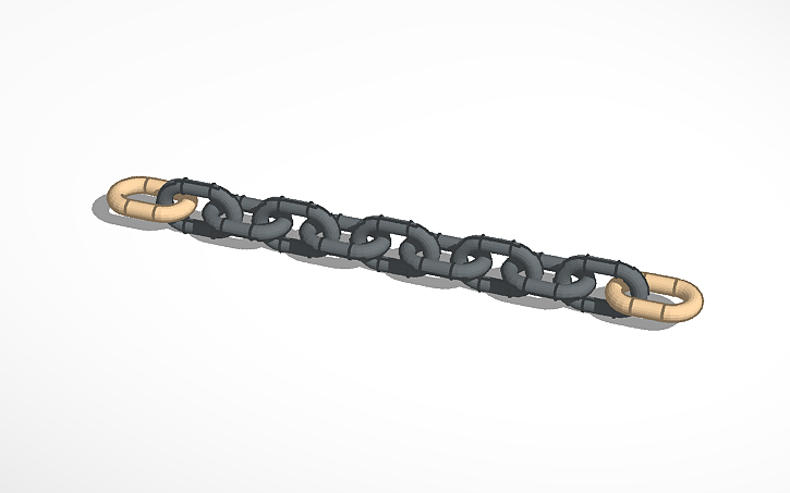 3D design Chain - Tinkercad