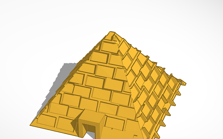 3D design Pyramid - Tinkercad