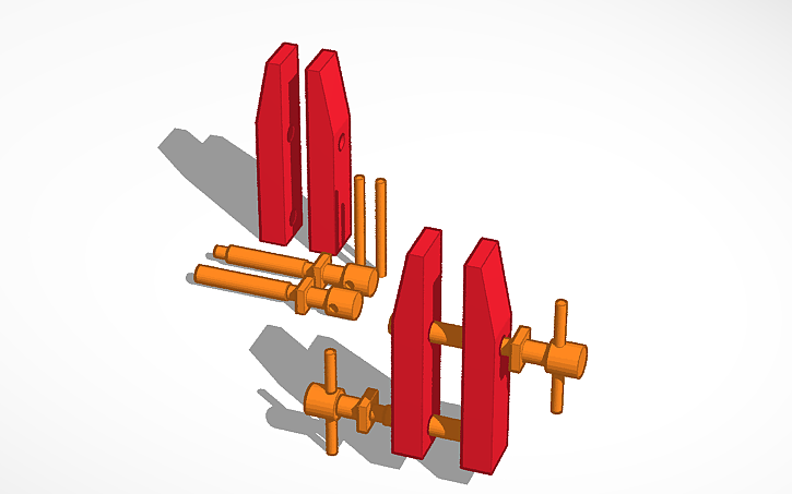 3D design Machinists Clamp - Tinkercad