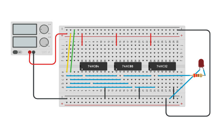 Circuit design TGPSI-YURI | Tinkercad