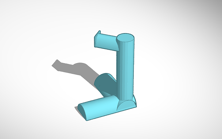 3D design Headphone Stand | Tinkercad