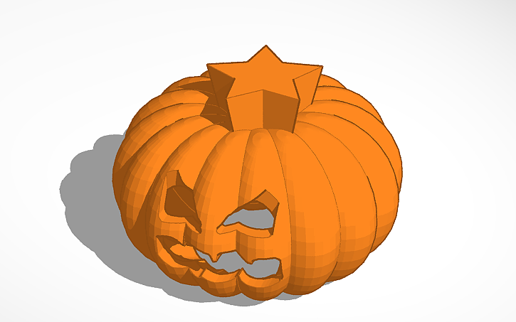 3D design Tasca 4 Halloween pumpkin - Tinkercad