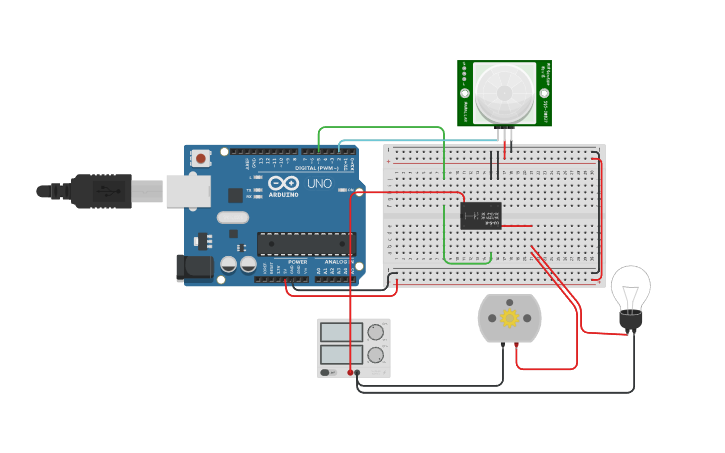 Circuit design ZAPPER FAN CIRC - Tinkercad