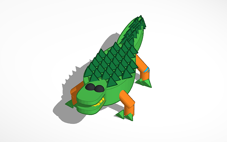 3D design JG alligators - Tinkercad