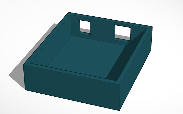 3D design boite arduino uno - Tinkercad