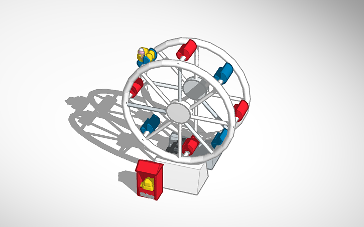 3D design Ferris Wheel - Tinkercad