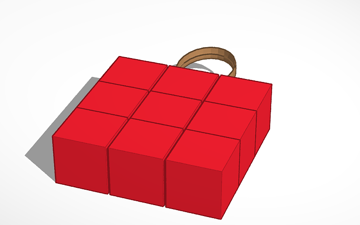 3D design Shopping bag - Tinkercad