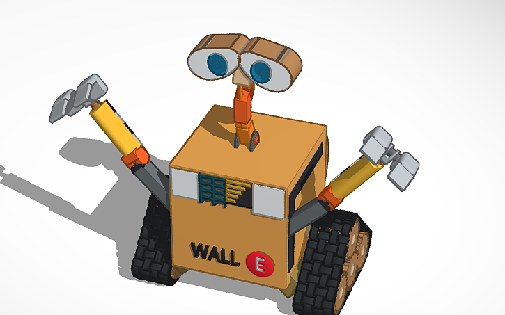 3D design Wall-E - Tinkercad