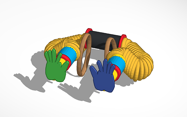 3D design Grabpack - Tinkercad