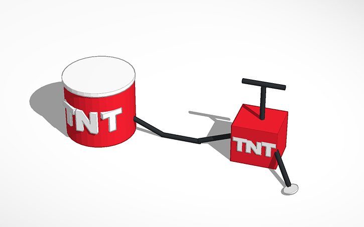 3D design TNT - Tinkercad