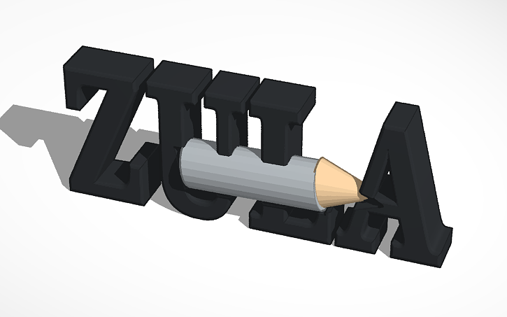 3D design ZULA | Tinkercad
