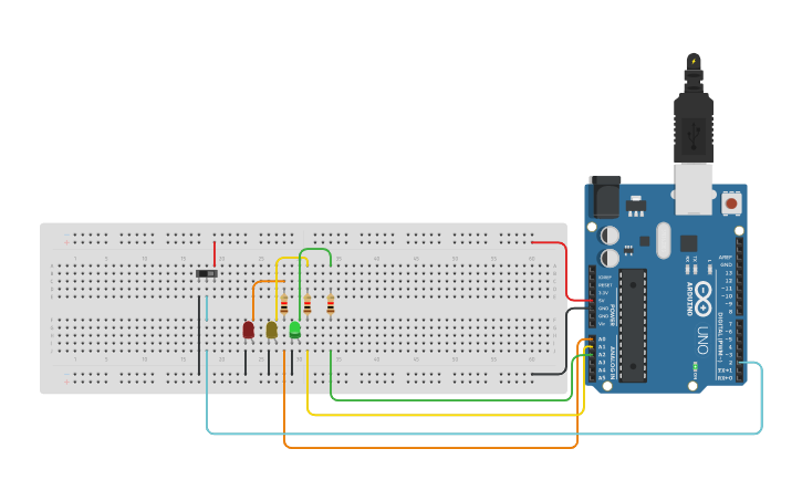 Circuit design Atividade 02 - Arduíno - Leonardo - EBM3A | Tinkercad