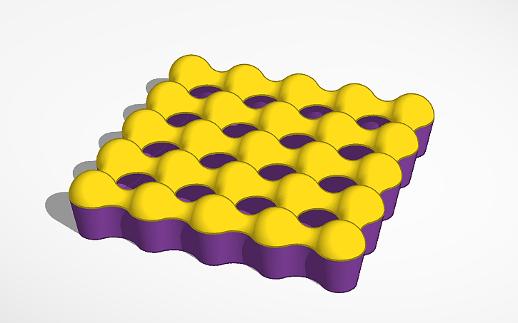 3d Design Lattice Dish Tinkercad