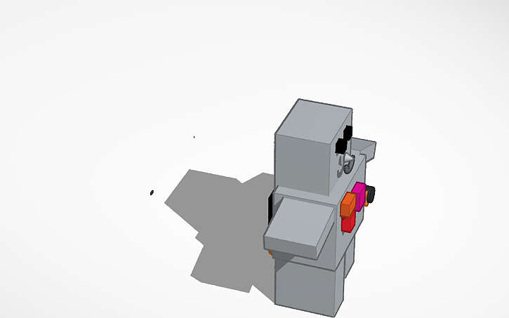 3D design Copy of XRP Robot Challenge - Tinkercad