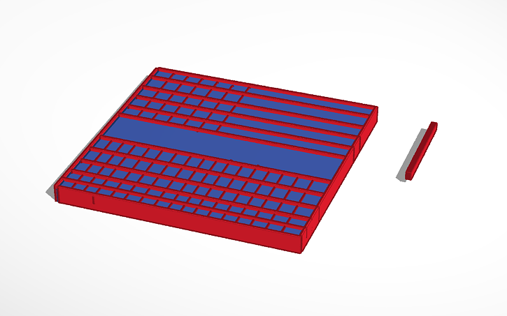 3D design board game - Tinkercad