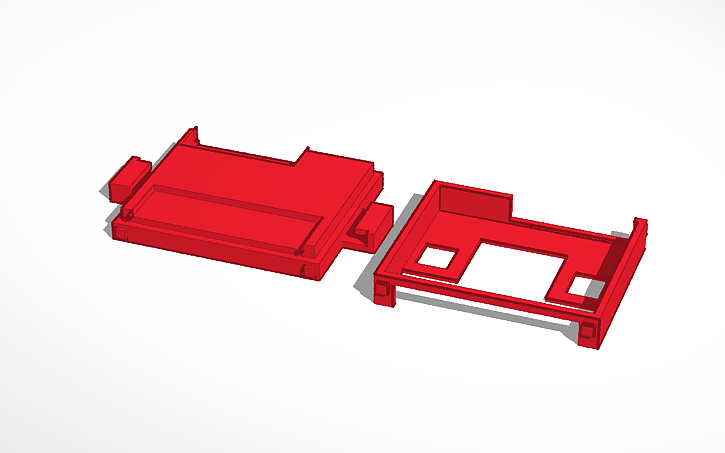 3D design Microbit case - Tinkercad