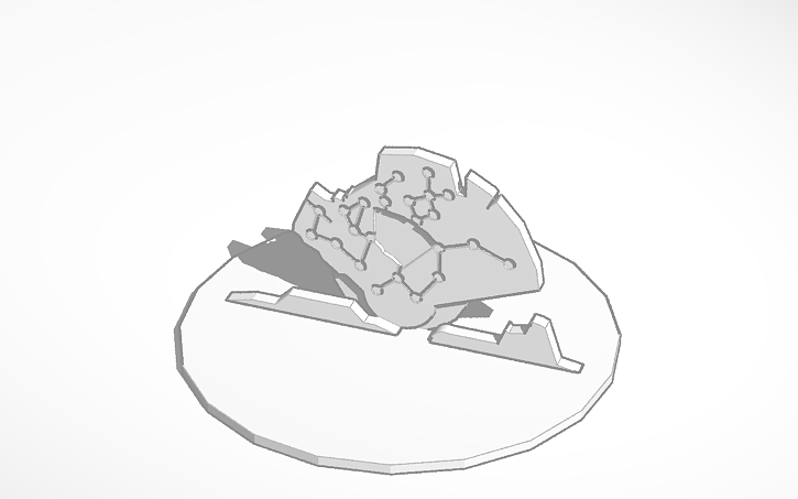 3D design Map Stone - Stone Only | Tinkercad