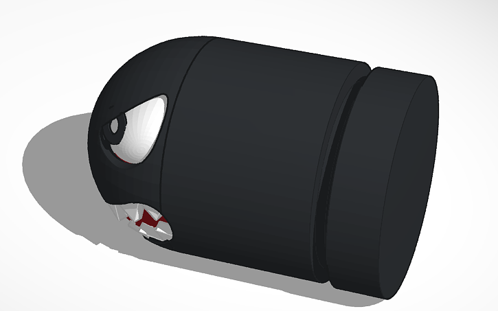 3D design Bullet Bill - Tinkercad