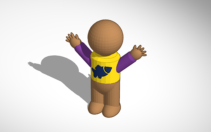 3D design SVG fit your character tutorial - Tinkercad