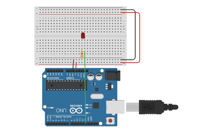 Circuit Design Arduino Lesson 10 And 11 Timers Registers Tinkercad