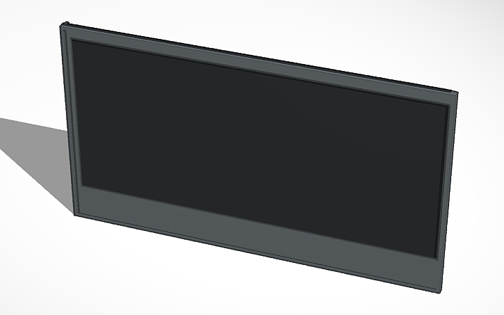 3D design Tv - Tinkercad