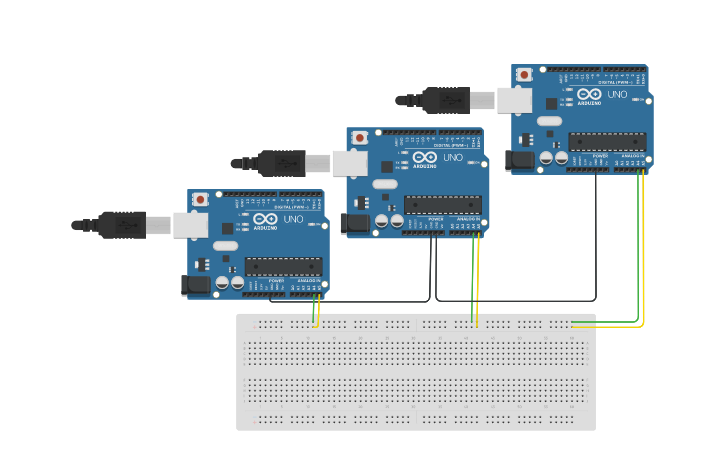 Circuit design I2C - Easy - Tinkercad