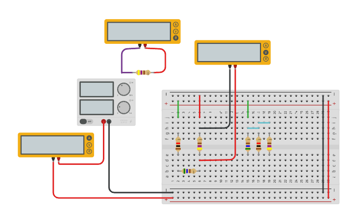 Circuit design SECION 1 - Tinkercad