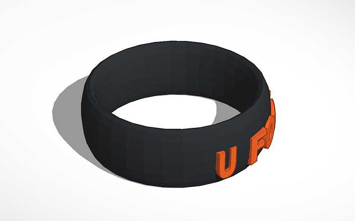 3D design wrist band - Tinkercad