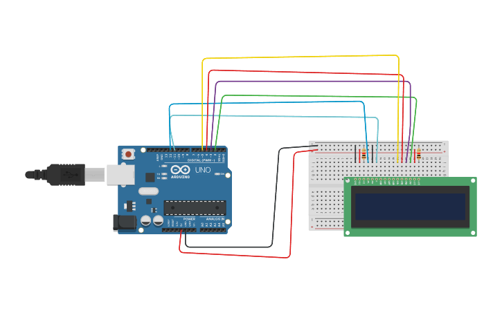 Circuit design Assignment 8 part 2 - Tinkercad
