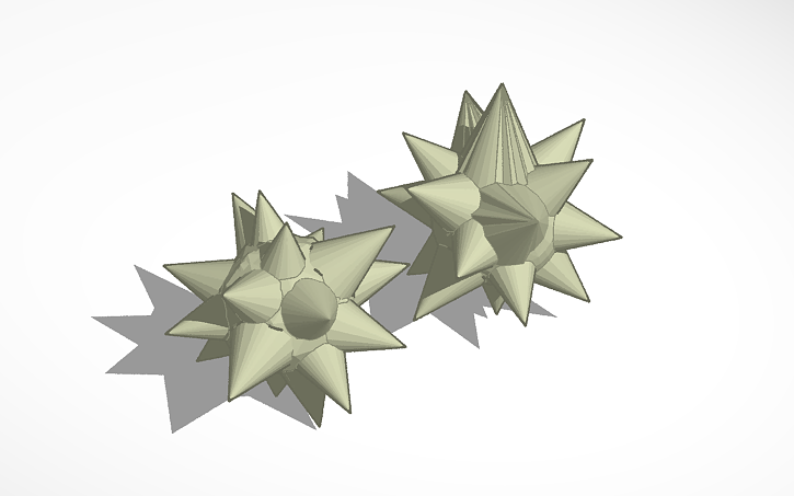 3D design Spike ball - Tinkercad