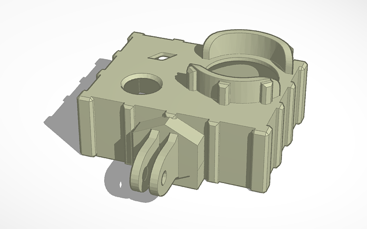3D design git2 gopro mount case - Tinkercad