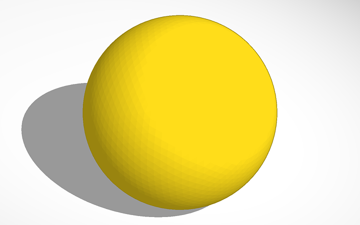 3D design Hollow sphere hi res | Tinkercad