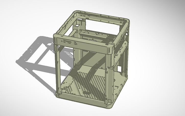 3D design Bambu P1P Frame - Tinkercad