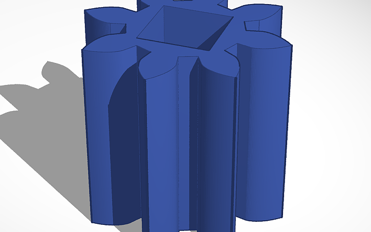 3D design Binary Gearbox Gear 4 - Tinkercad