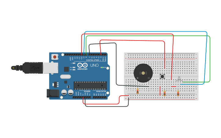 Circuit design assign7lvl3 - Tinkercad