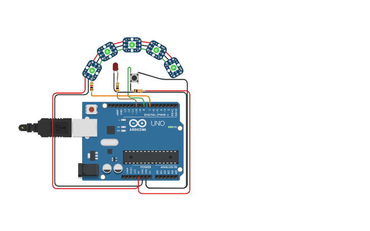 Circuit design Emmy's Car Boost Mode | Tinkercad