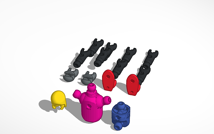 3D design Copy of Stick Figure | Tinkercad