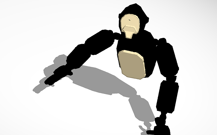 3D design Gorilla - Gorilla Tag - Tinkercad