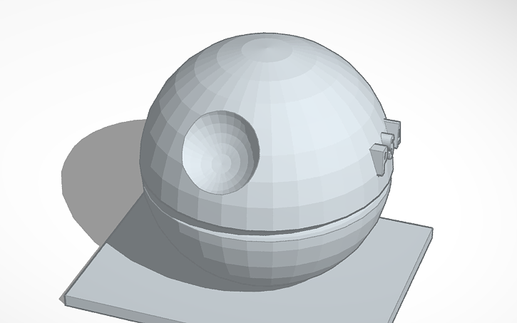 3D design Death Star | Tinkercad