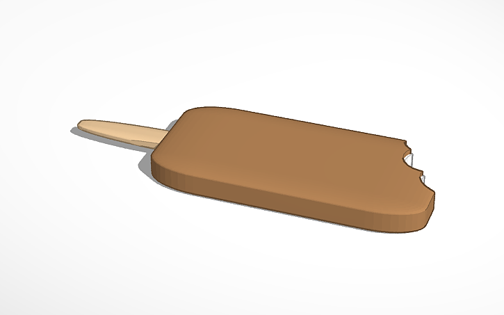 3D design Chocobar - Tinkercad