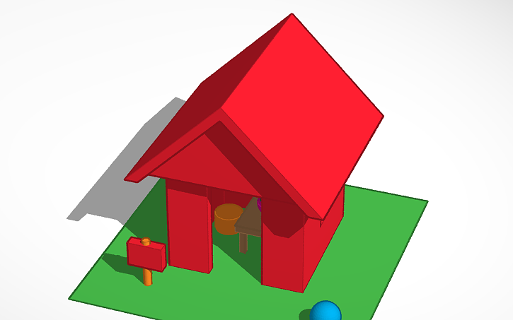 3D design House - Tinkercad