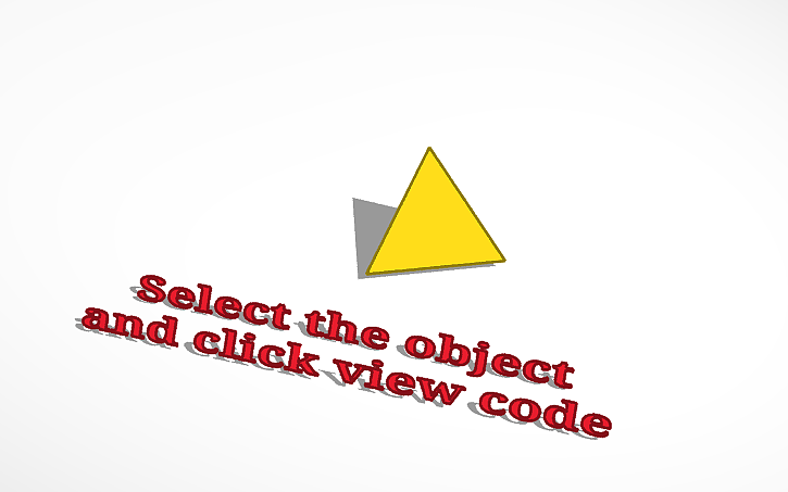 3d Design Tetrahedron With Shape Generator Tinkercad