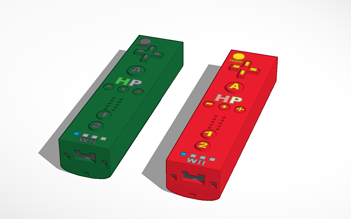 3D design Wii Remote | Tinkercad