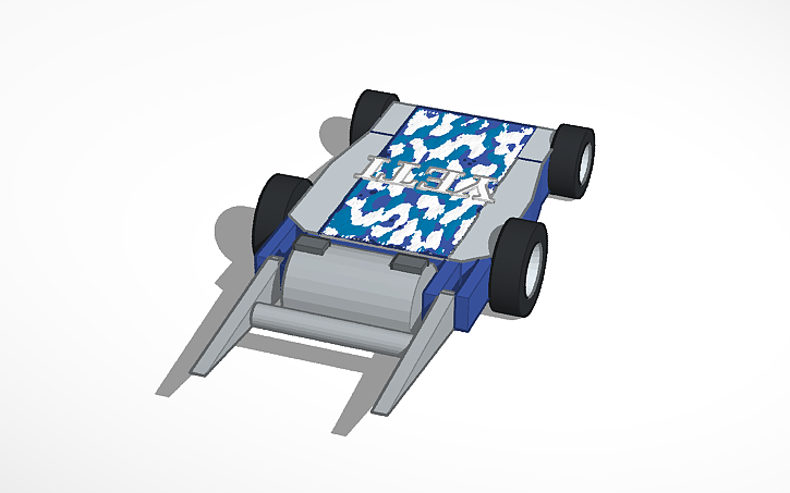 3D design yeti battle bot - Tinkercad