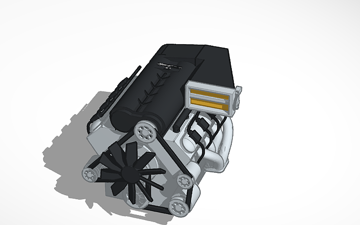 3D design supercharged v8 engine from Holden Commodore HSV Grange ...