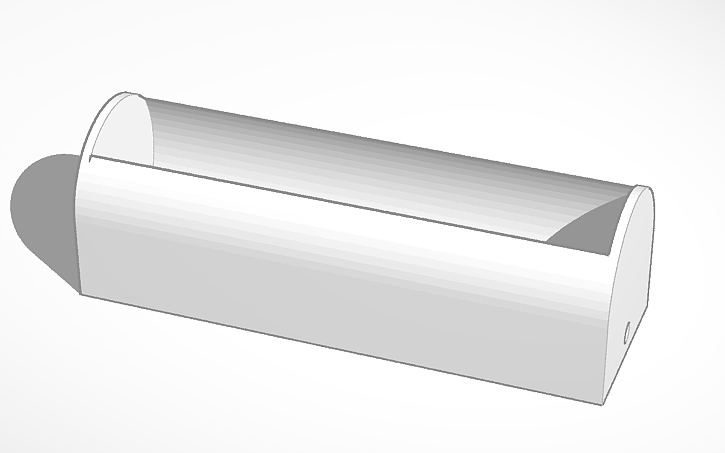 3D design battery pack AA - Tinkercad