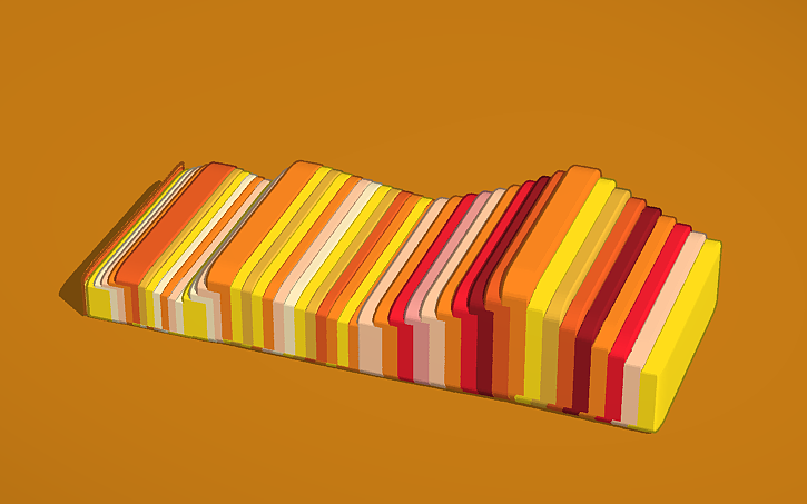 3D design lava - Tinkercad